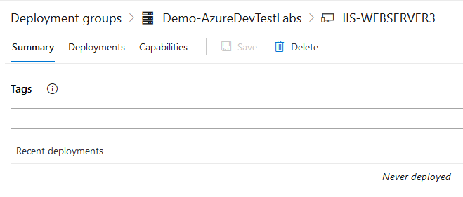 Azure Pipelines Deployment Group Agent Does Not Set Deployment Group Tags Correctly · Issue 439