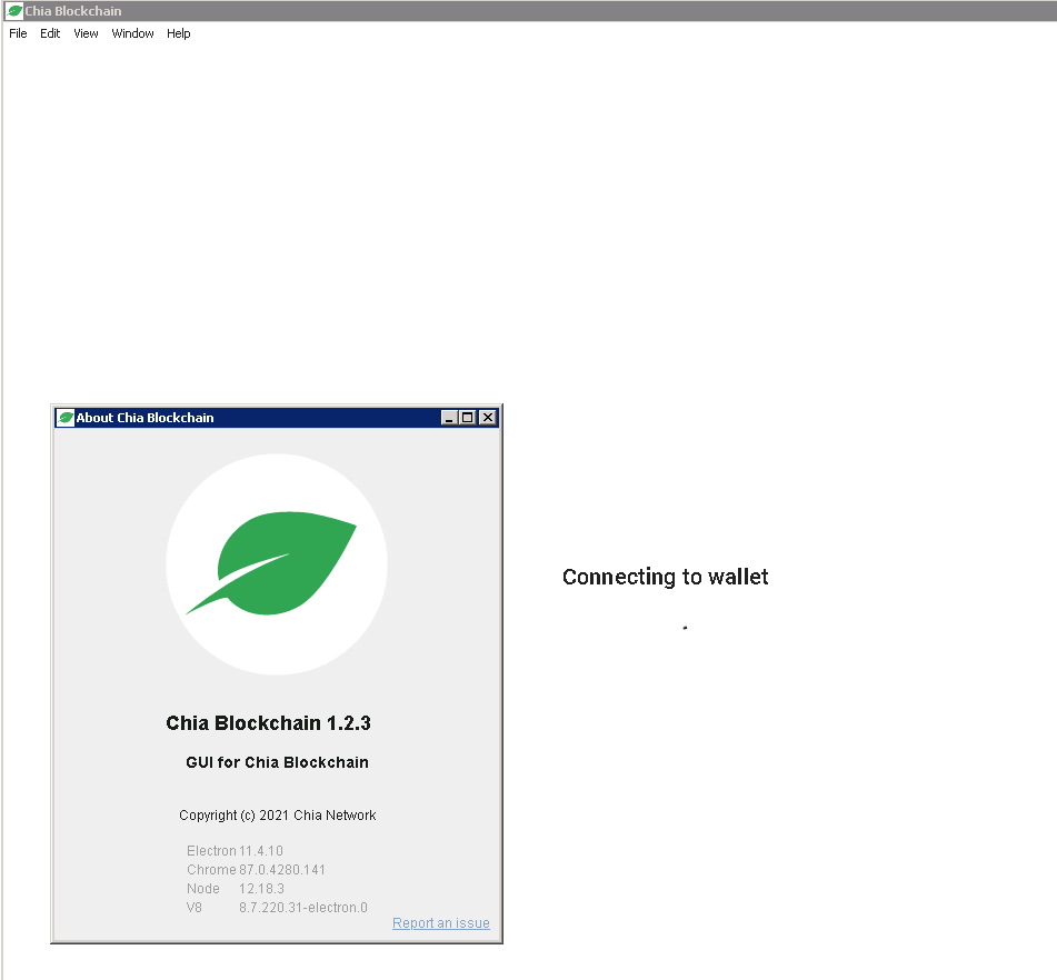 [BUG] Stuck in Startup screen "Connecting to wallet" · Issue #7857 ...