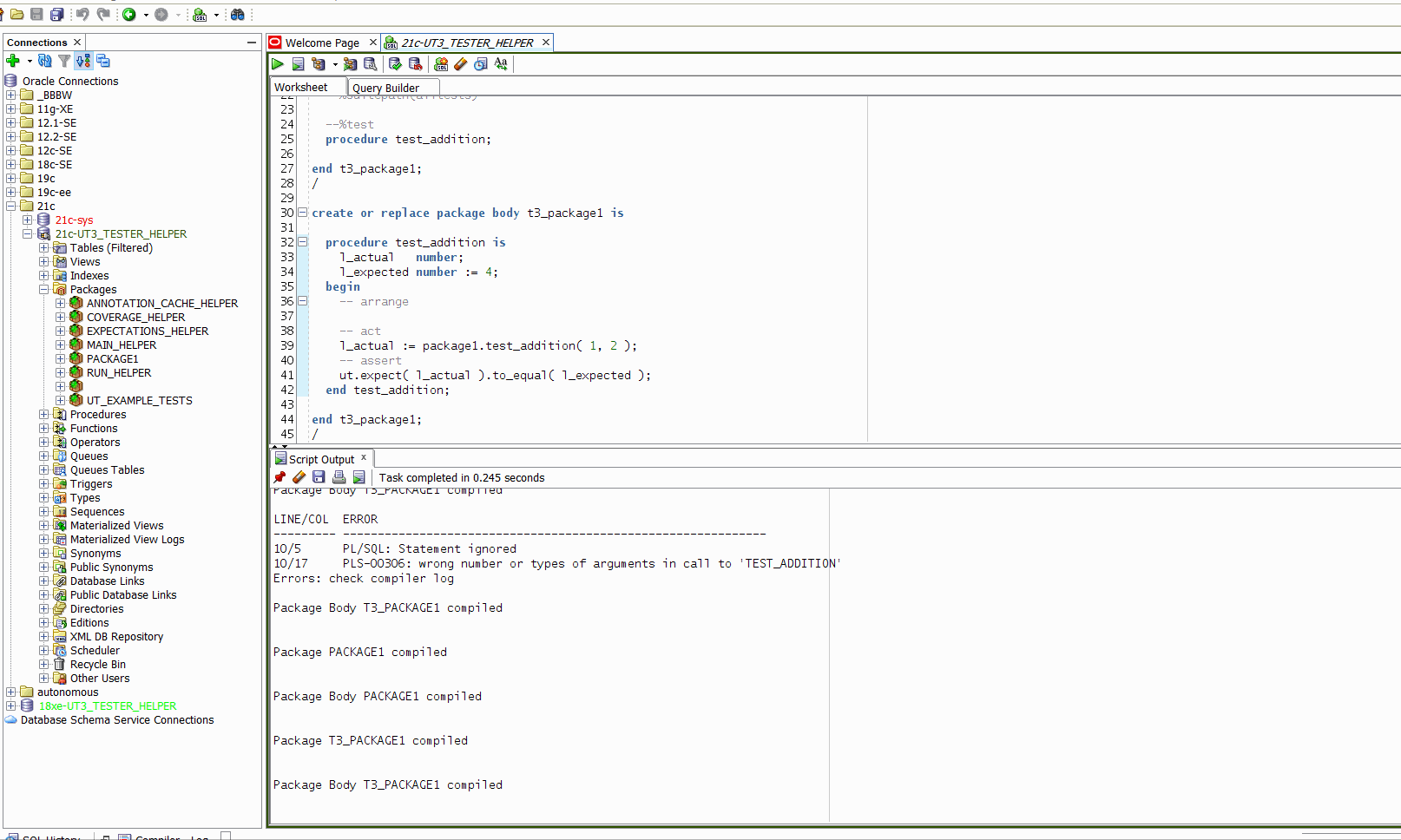 Run With Utplsql · Issue 1207 · Utplsqlutplsql · Github 1776