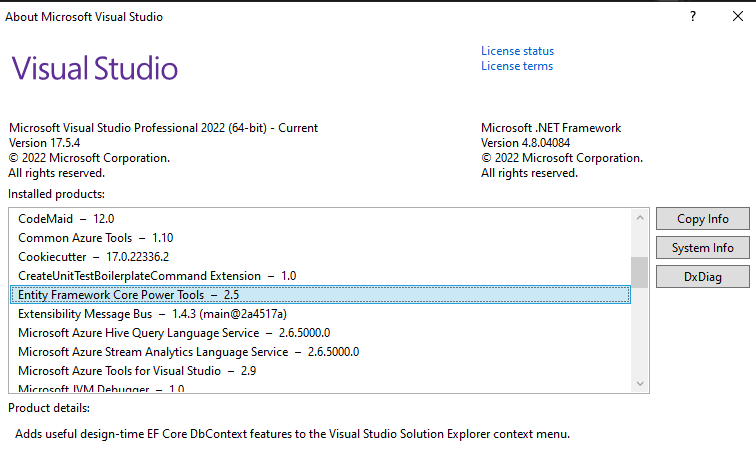 Reverse Engineer blocked by new SqlClient provider? · Issue #1770 · ErikEJ/EFCorePowerTools · GitHub