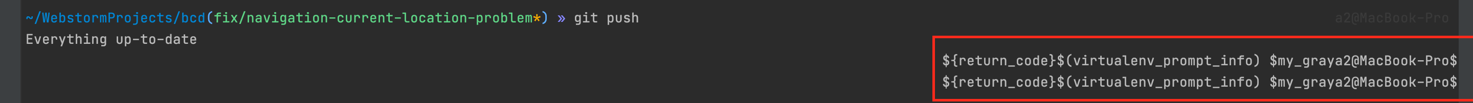 Some code showed up · Issue #9873 · ohmyzsh/ohmyzsh · GitHub