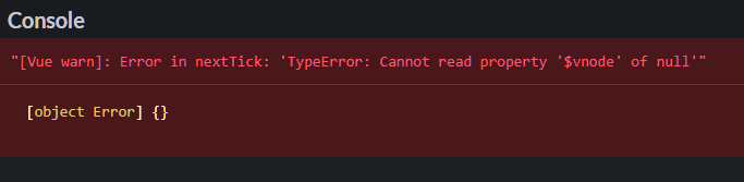 Bug Report Form Validation Cannot Read Property Vnode Of Null · Issue 5819 · Vuetifyjs
