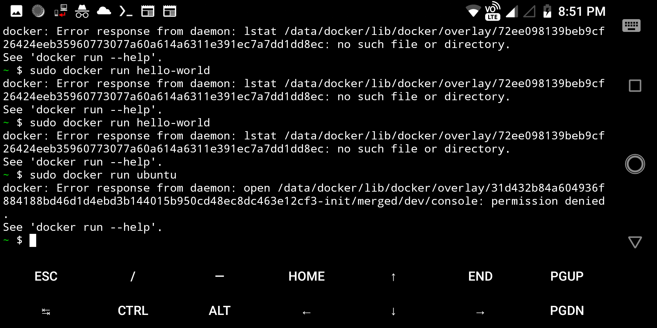 This tutorial shows how to run docker natively on Android, without VMs ...