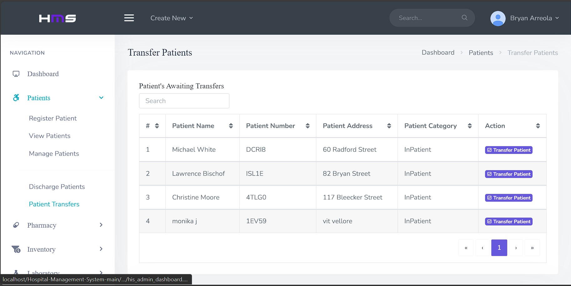 GitHub - monikaj17082004/hospital-management-system