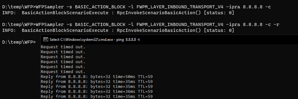 WFPSampler: Your organization used windows defender application control ...