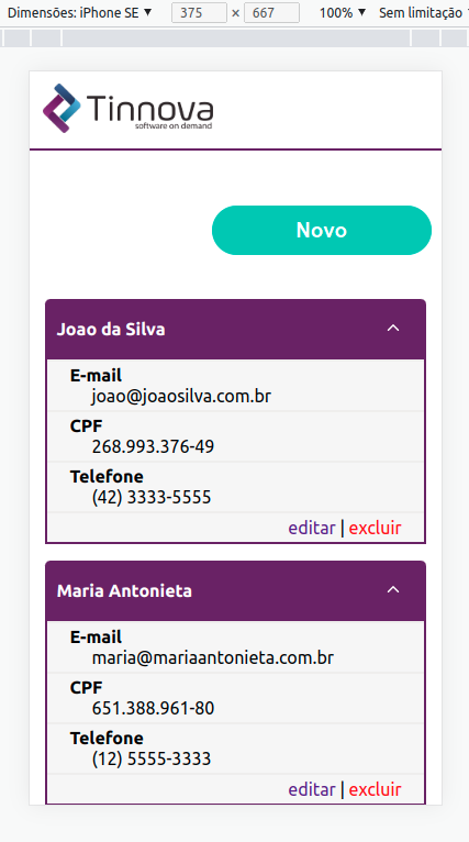 Github Manoelps Desafio Front End Reactjs Projeto Para Teste De