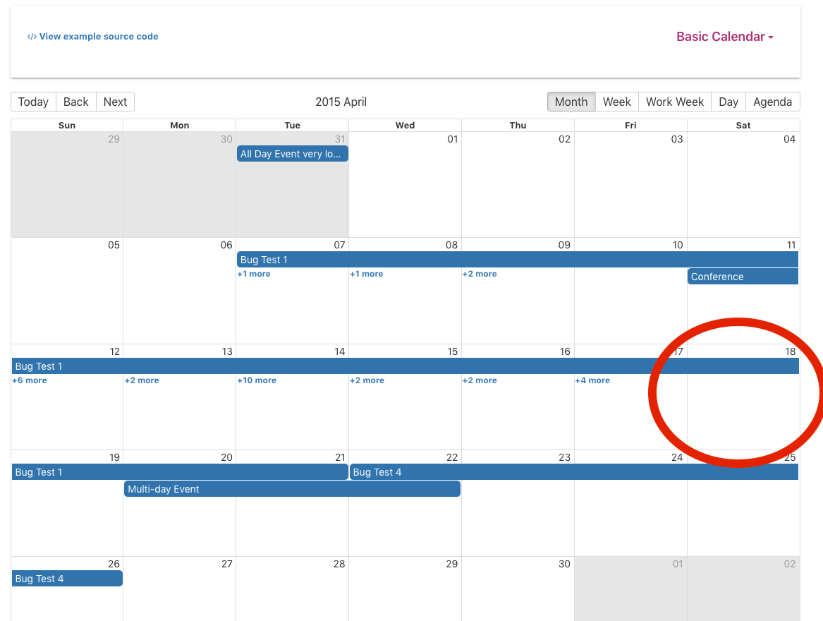 show more event not displaying accurately in Month view · Issue #1648 · jquense/react-big ...
