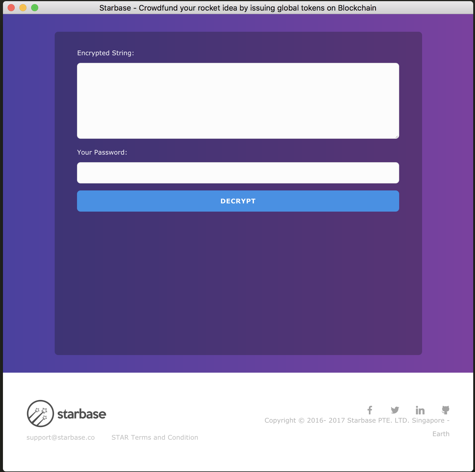 GitHub - StarbaseCo/StarbaseMnemonicRecovery: Starbase Mnemonic ...