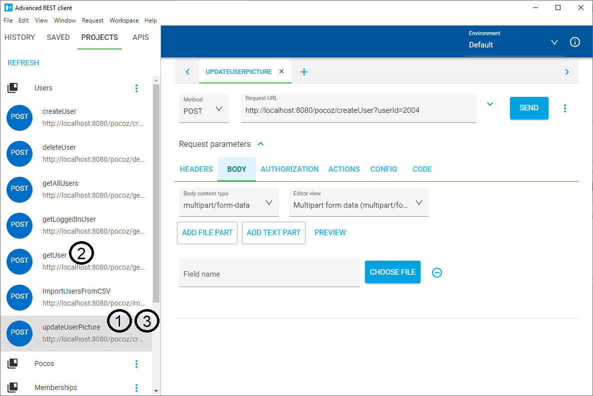 Application hangs when opening the same multipart (file upload) query more than once · Issue ...