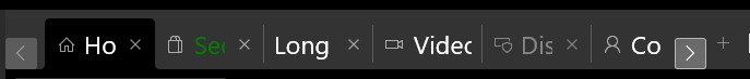 TabView: Forward tab button is clipped in 200% text scaling mode. · Issue #3527 · microsoft ...