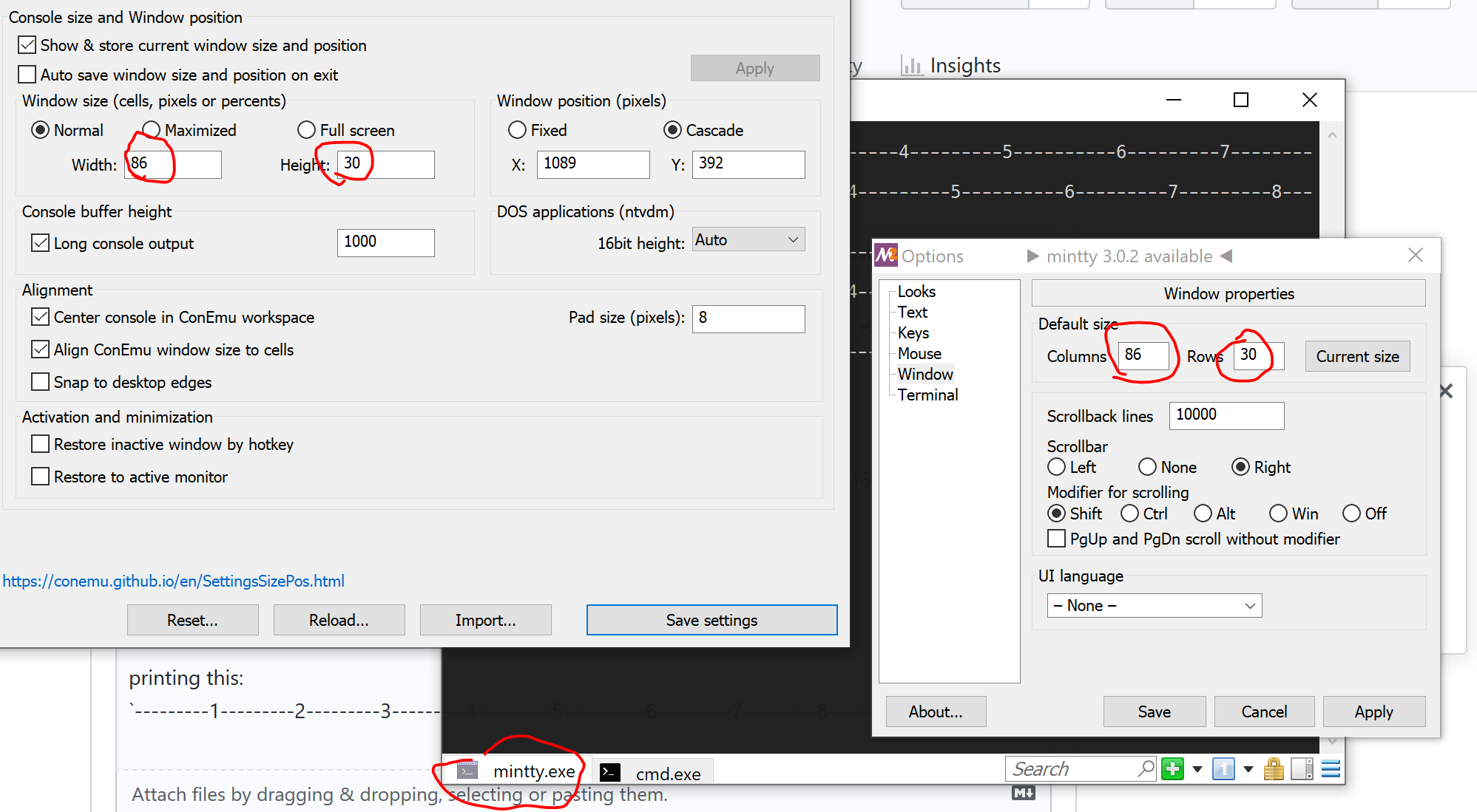 terminal prompt not wrapping correctly while emulating mintty · Issue #2165 · cmderdev/cmder ...
