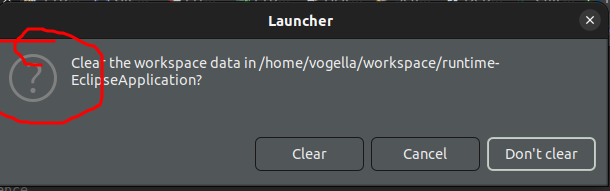 Prefer usage of dialogs without ? for confirmation dialogs in PDE · Issue #149 · eclipse-pde ...