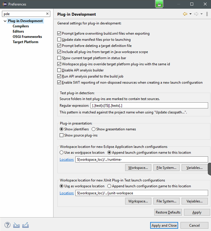 Remove Run Api Analysis Parallel To The Build Job Option From Ui Preferences · Issue 307