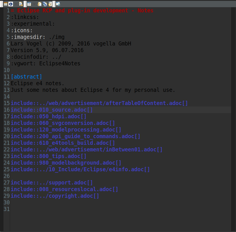 Improve support for the dark theme · Issue #60 · de-jcup/eclipse-asciidoctor-editor · GitHub