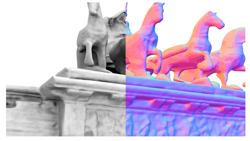 How the mesh model is rendered. · Issue #2 · zju3dv/NeuralRecon-W · GitHub