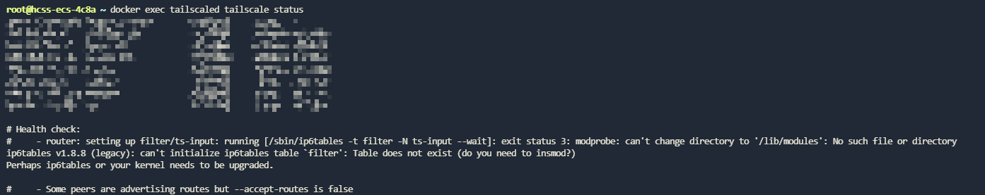 Missing Ip6tables In Docker · Issue 3996 · Tailscale Tailscale · Github