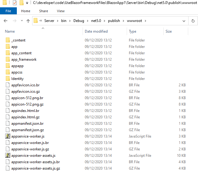 [Blazor] UseBlazorFrameworkFiles not working as intended · Issue #28017 · dotnet/aspnetcore · GitHub