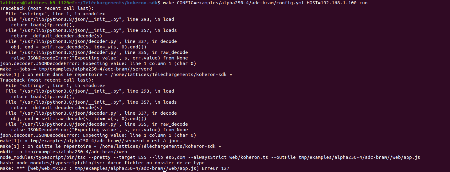 adc-bram example for ALPHA250-4 · Issue #577 · Koheron/koheron-sdk · GitHub