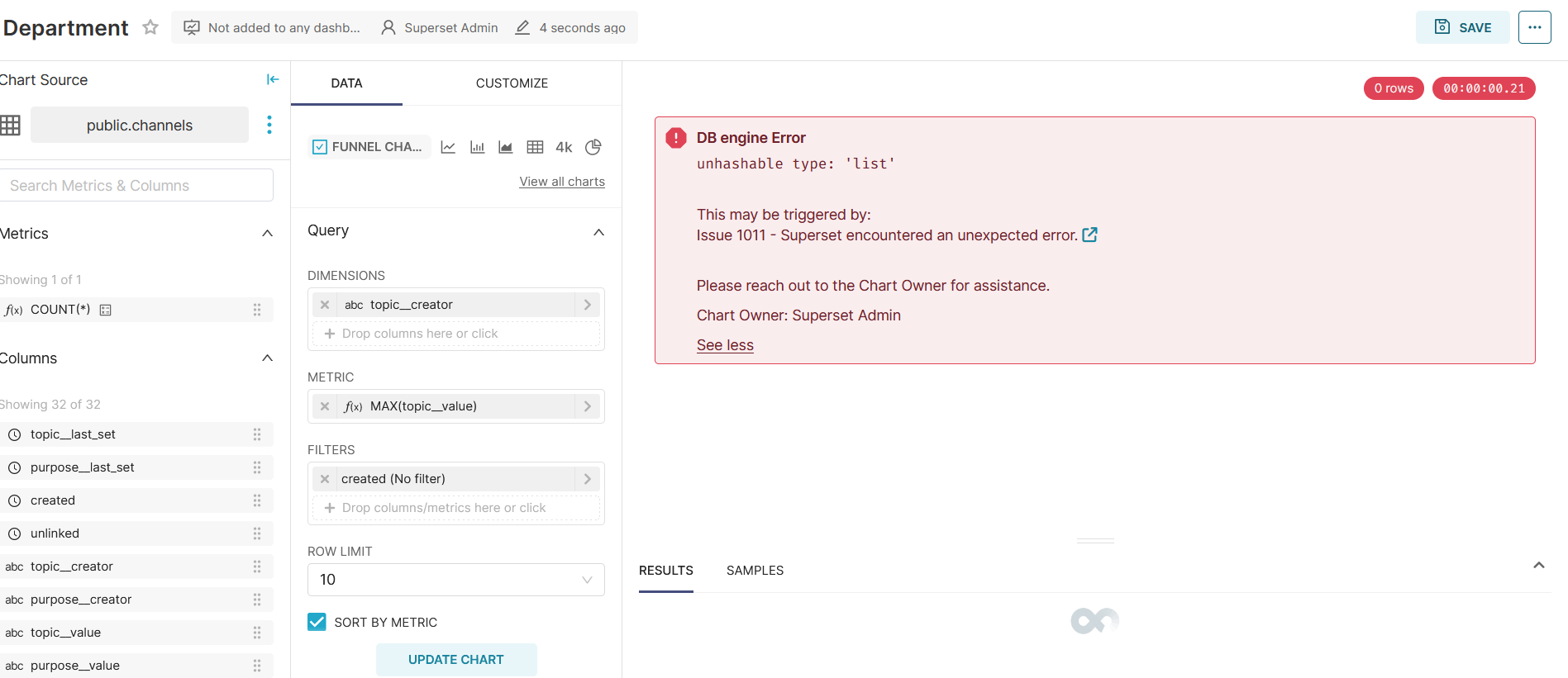 create chart api · Issue #25246 · apache/superset · GitHub