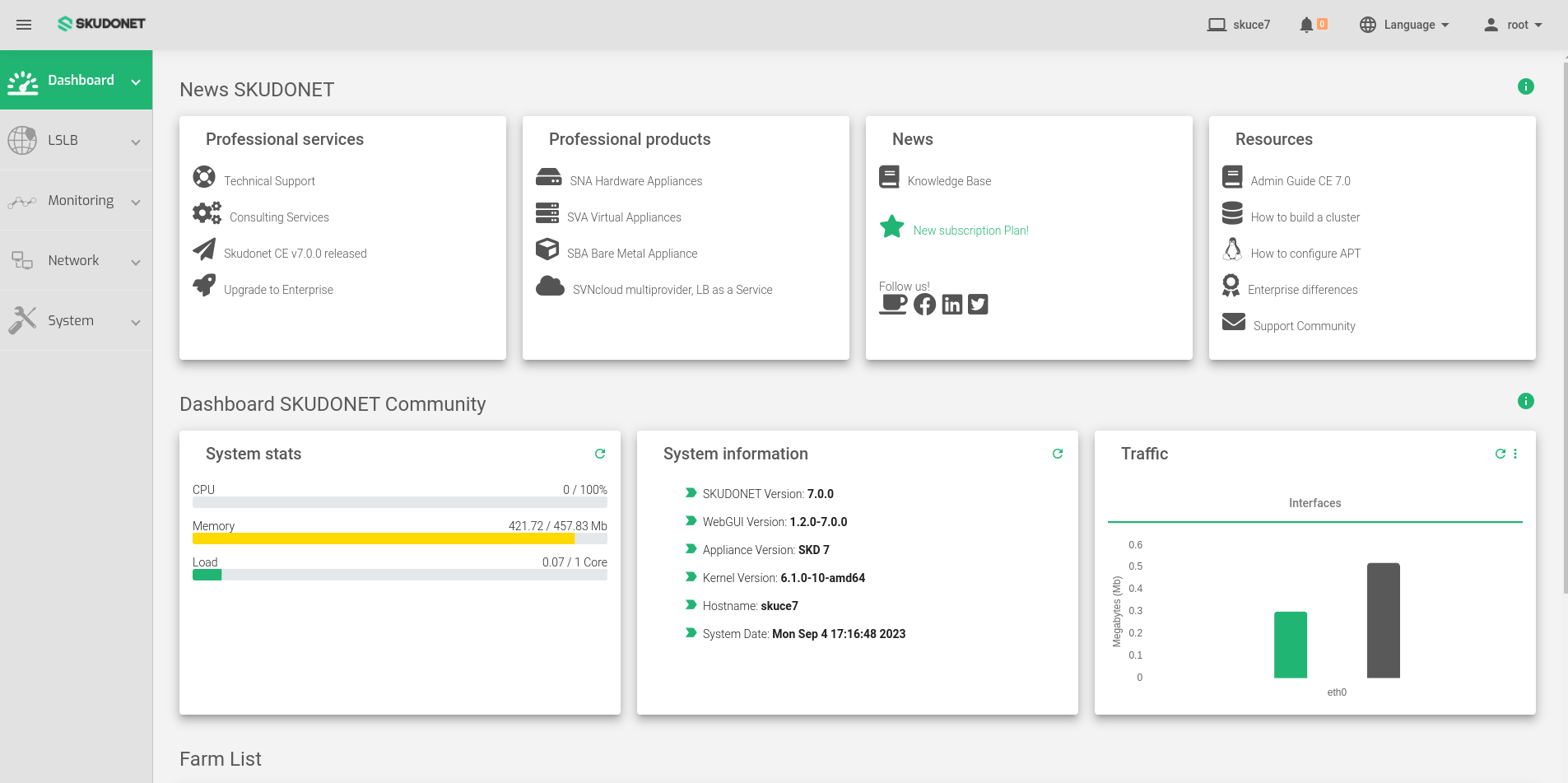 GitHub - SKUDONET/skdlb: This is the repository of SKUDONET Load Balancer (next generation of ...