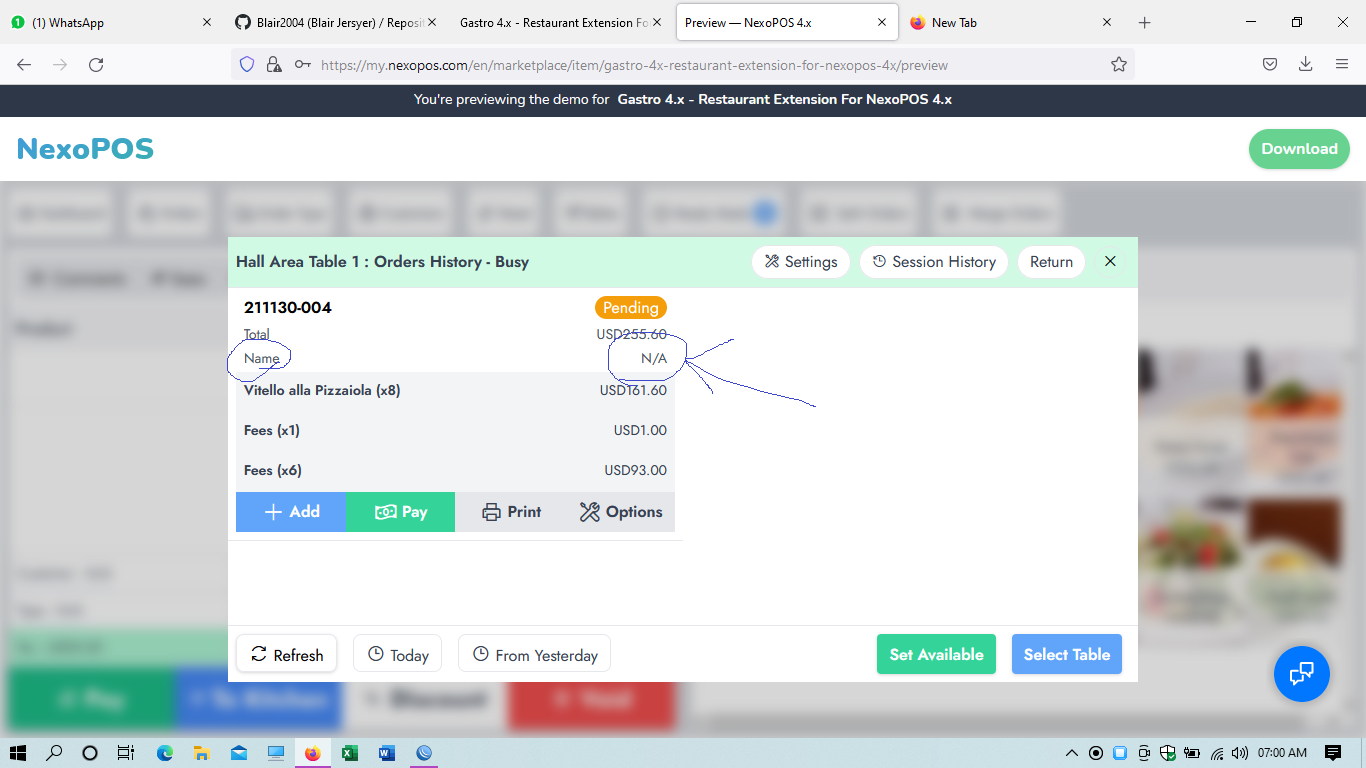 Order name Feature request · Issue #367 · Blair2004/NexoPOS · GitHub