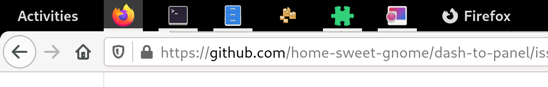 Panel covers the top of maximized applications after unlocking the screen · Issue #1344 · home ...