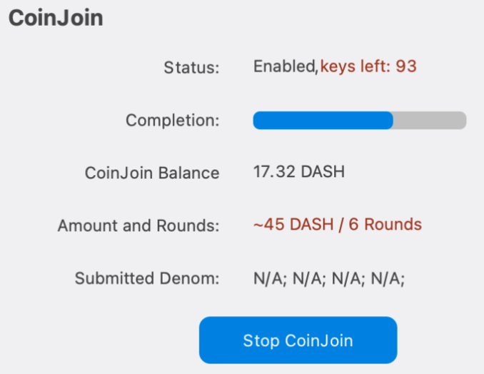 Dashcore HD wallet v19, mixing stopped. · Issue #5350 · dashpay/dash · GitHub