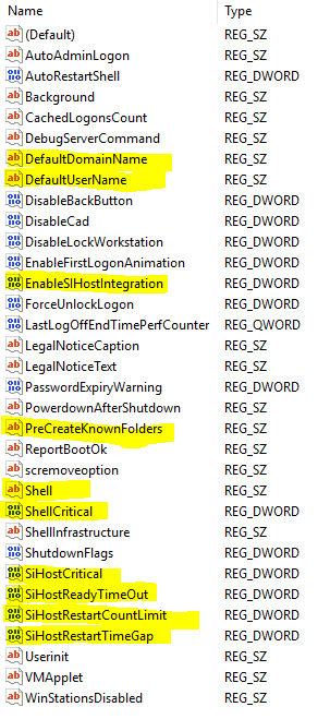 RegistryKey.GetValue for WinLogon Fails to Return All Values · Issue #26959 · dotnet/runtime ...