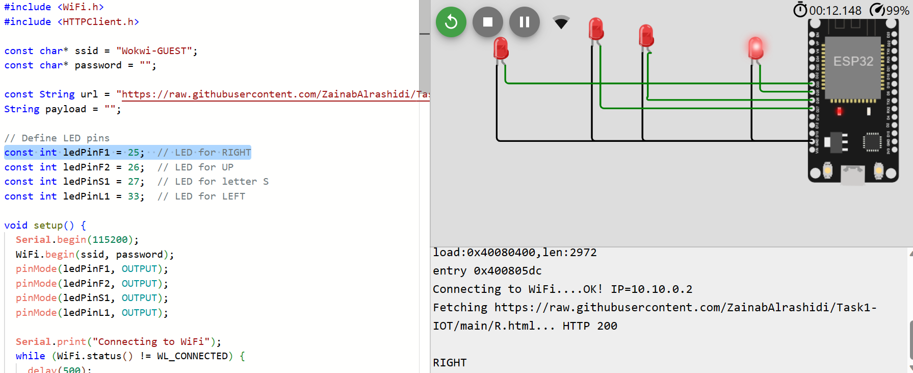 GitHub - ZainabAlrashidi/Task1-IOT: Task