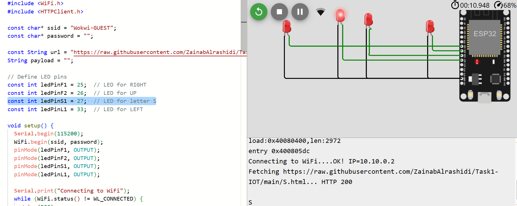 GitHub - ZainabAlrashidi/Task1-IOT: Task