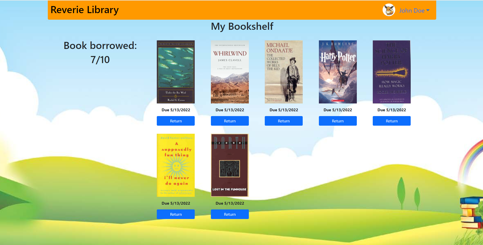 GitHub - FieridNeil/Reverie-Library
