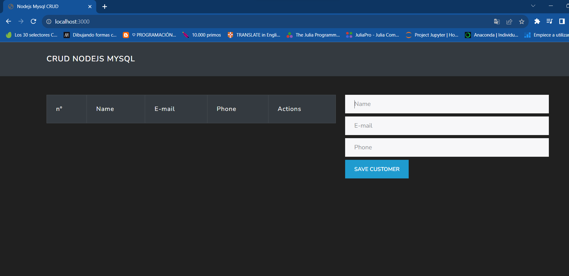 GitHub - MentorSoftwareDev/crud-nodejs-mysql