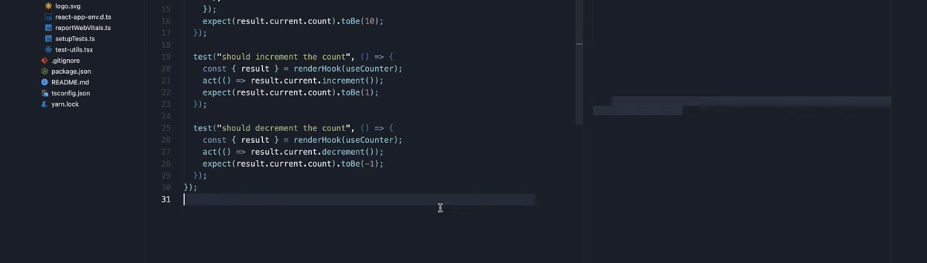 Testing React - JEST + RTL · GitHub