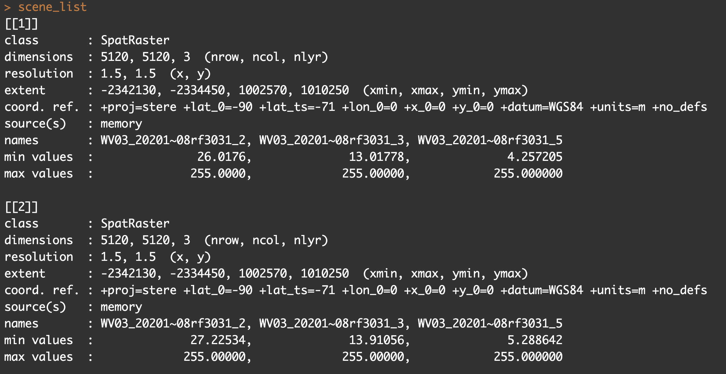 mosaic potentially not combining spatRasters · Issue #1107 · rspatial/terra · GitHub