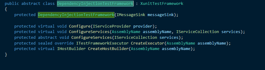 Example has ConfigureServices as returning IServiceProvider. But base class returns void · Issue ...
