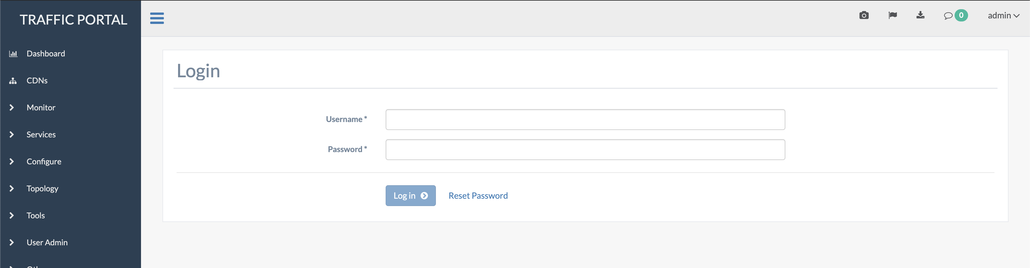 Traffic Portal issue when logged in and changing route to login · Issue #4483 · apache ...