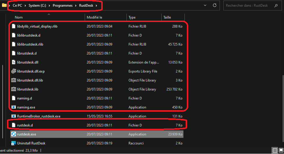 Windows compiled EXE full install problem · Issue #5064 · rustdesk/rustdesk · GitHub