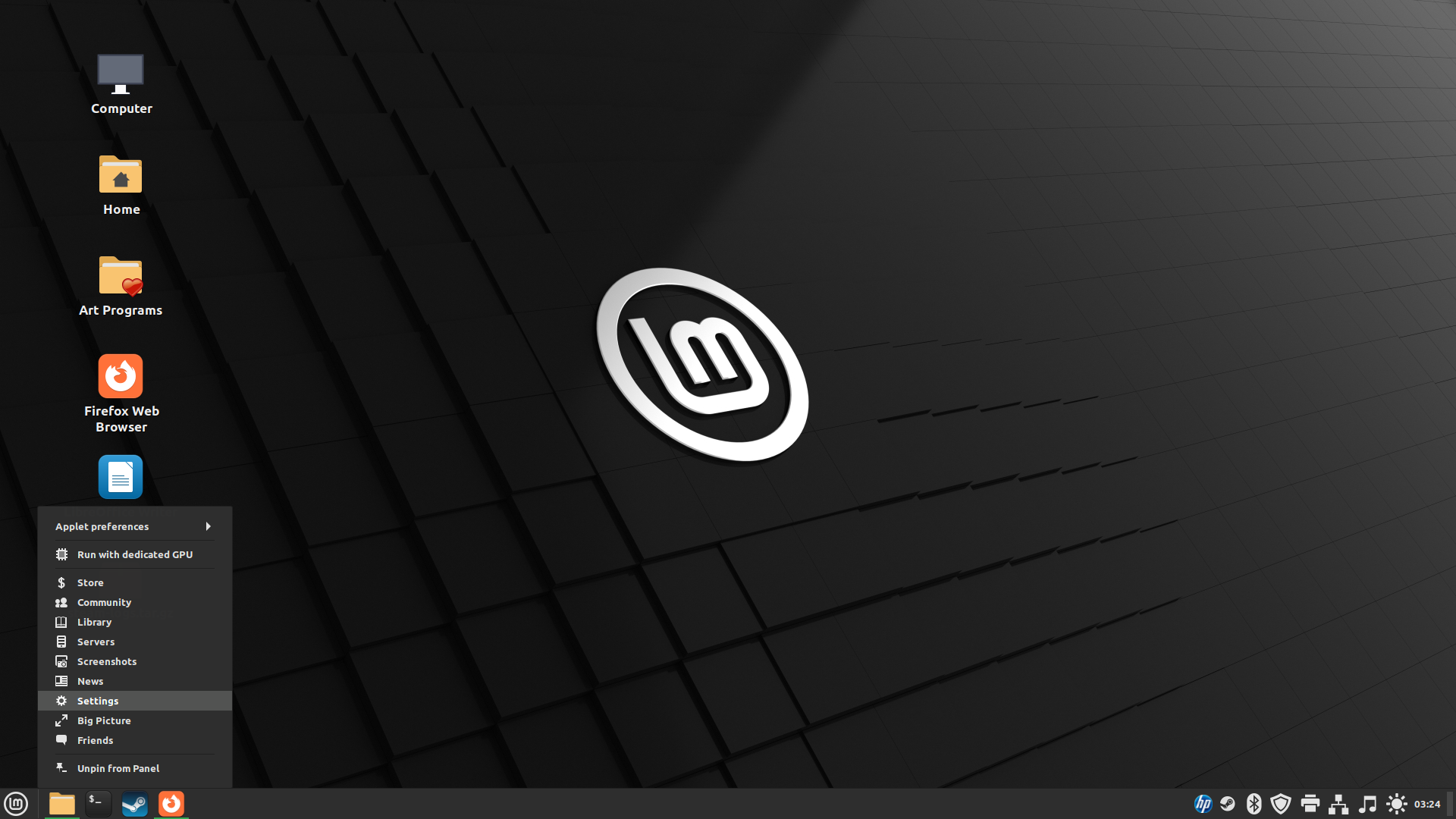 Steam Won't Open On Linux Mint Cinnamon 21.2 Victoria (Except By Right-clicking & Selecting ...
