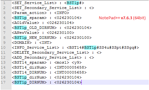 regression on the Style token feature (it do not highlight all ...