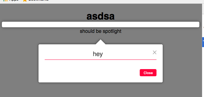 spotlight on wrong position · Issue #326 · gilbarbara/react-joyride · GitHub