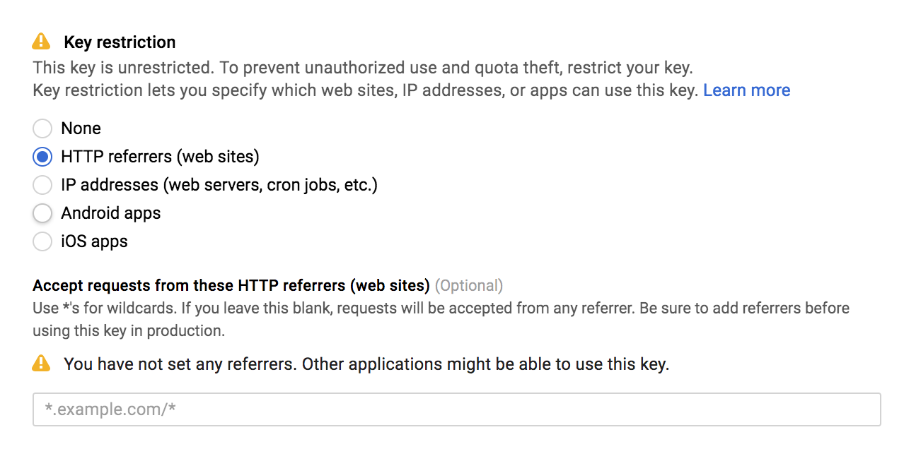 Key restrictions · Issue #1430 · TykTechnologies/tyk · GitHub