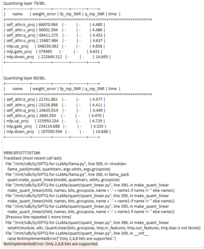 Does Not Support 3bit Quantization · Issue 248 · Qwopqwop200gptq For Llama · Github