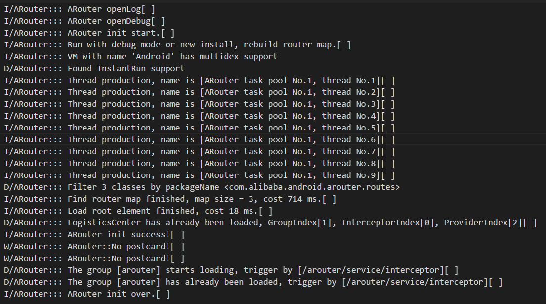 配置都没问题，但是路由加载失败，麻烦看一下啊，谢谢 · Issue #319 · alibaba/ARouter · GitHub