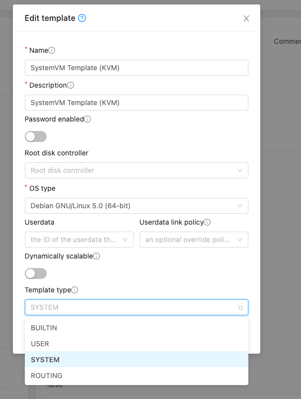 Remove The Routing Option When Registering A Template From The Ui · Issue 7774 · Apache