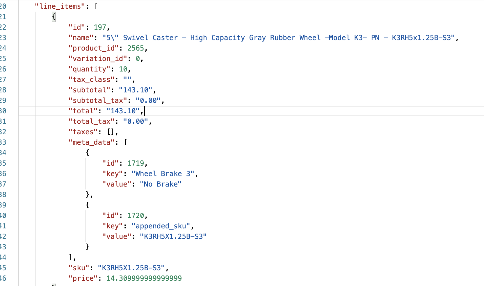 REST-API Orders line_item price inconsistency when quantity > 1 · Issue ...