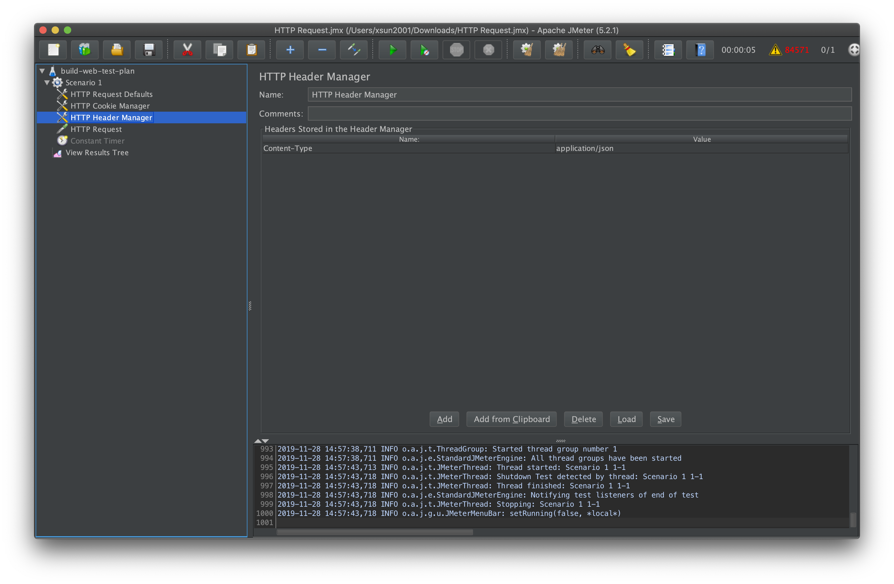 Segmentation fault in a simple controller when responding to a json request sent by Postman or ...