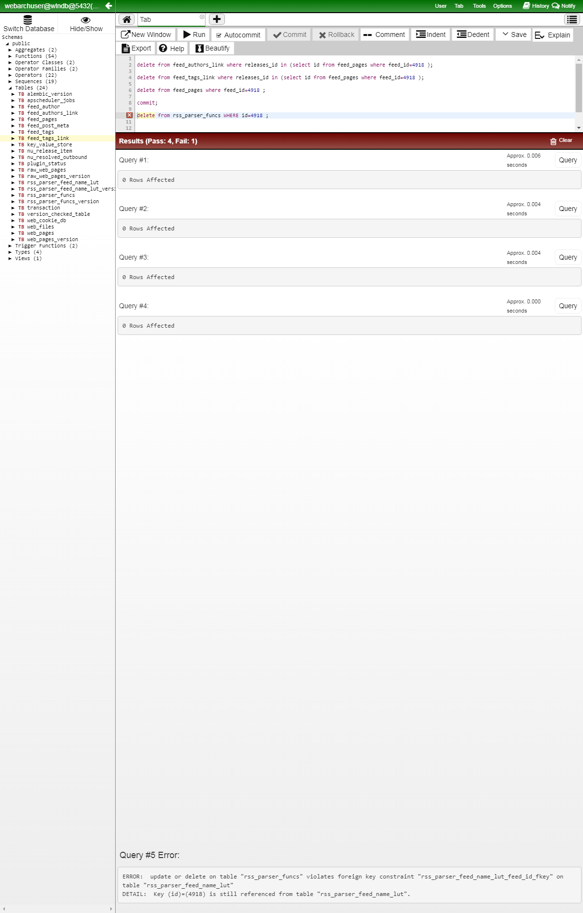 Strange excessive padding in results output window. · Issue #71 · pgManage/pgManage · GitHub