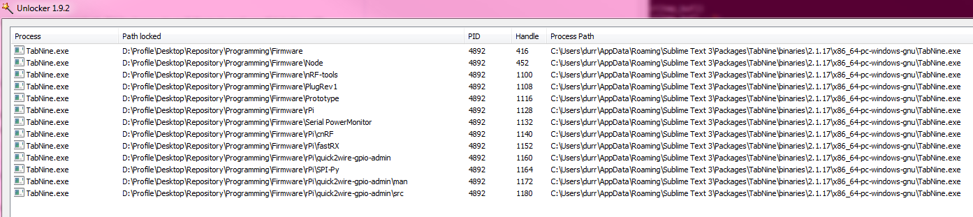 TabNine sometimes locks directories when they're moved into project dir. · Issue #74 · codota ...