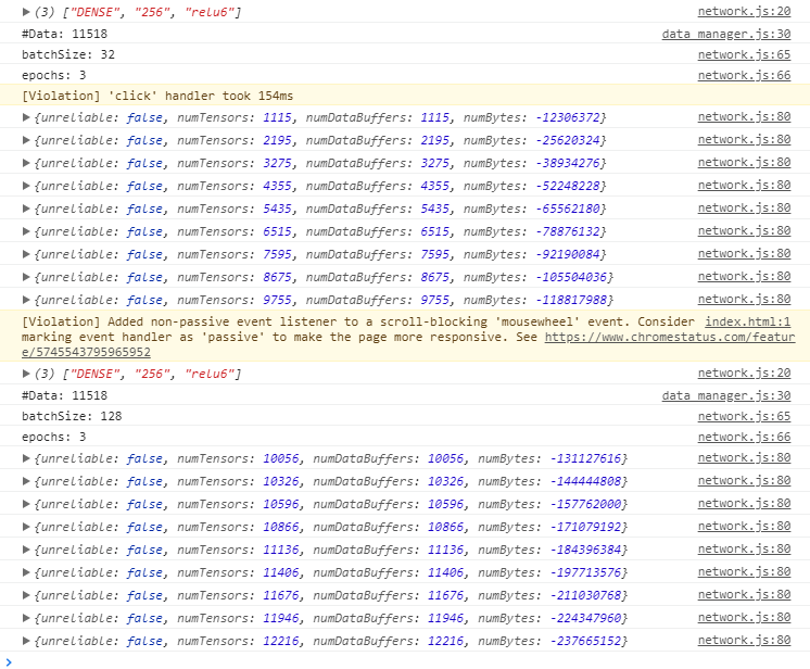 Memory leak during training · Issue #200 · tensorflow/tfjs · GitHub
