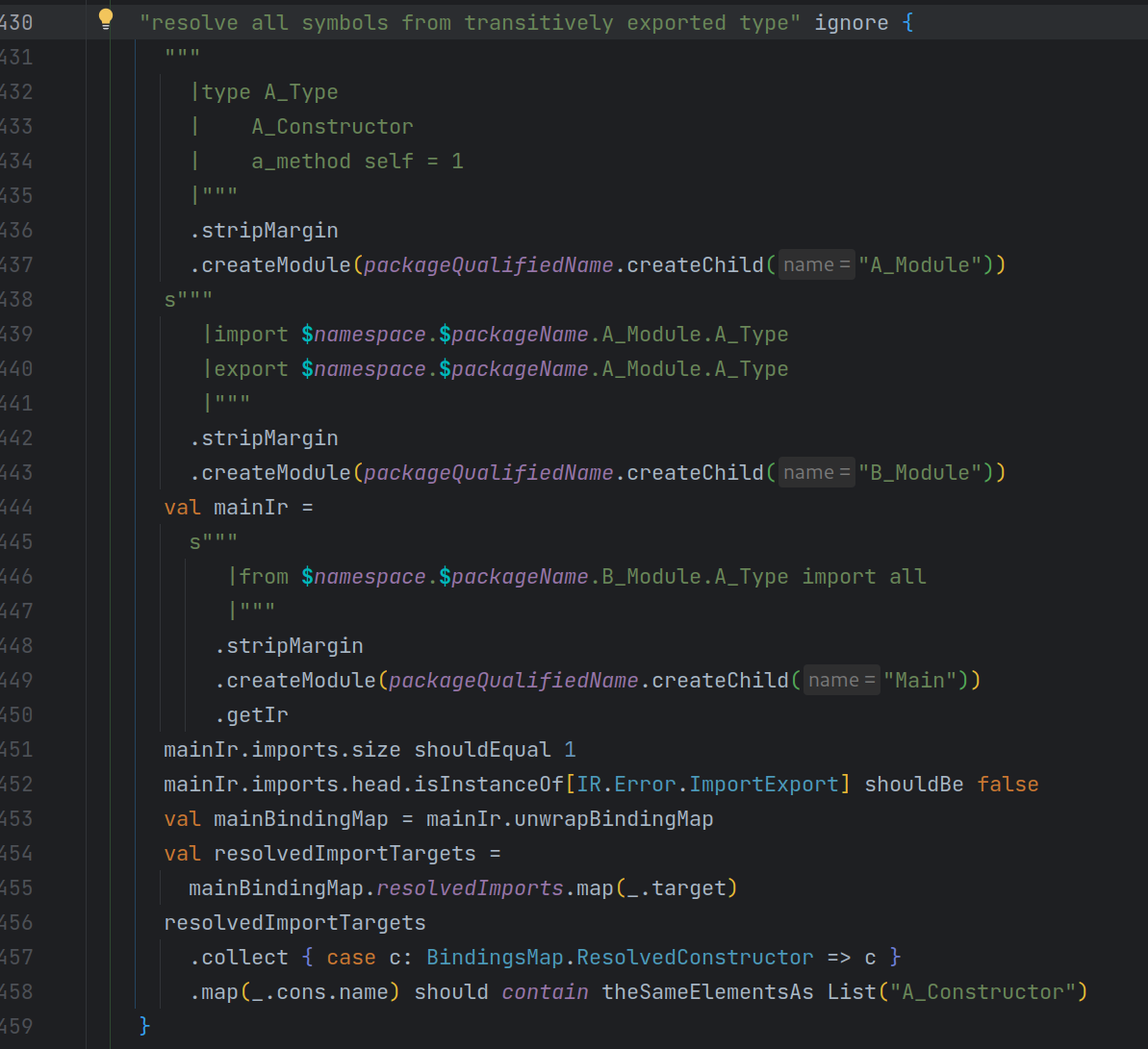 ImportResolver should resolve transitively exported symbols · Issue #6669 · enso-org/enso · GitHub